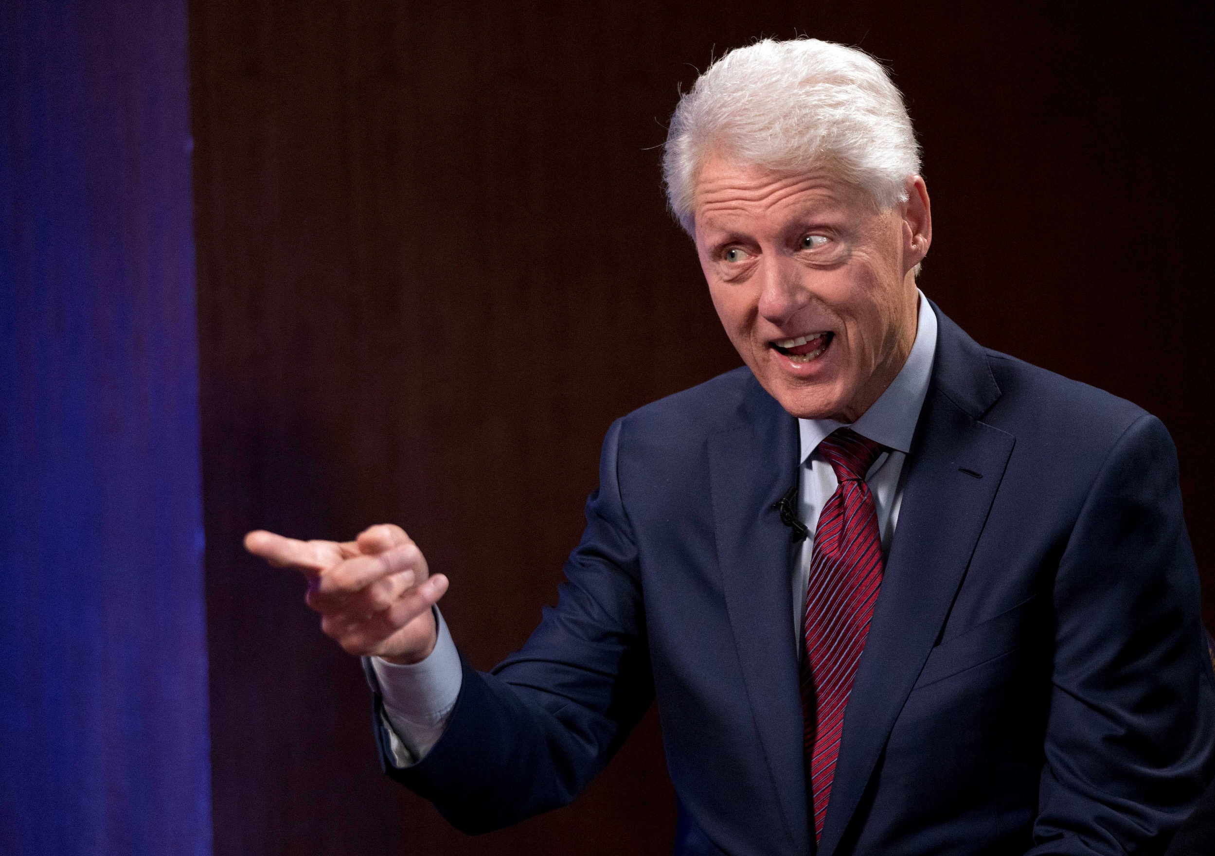 Trump deflects Epstein allegations, invokes Bill Clinton