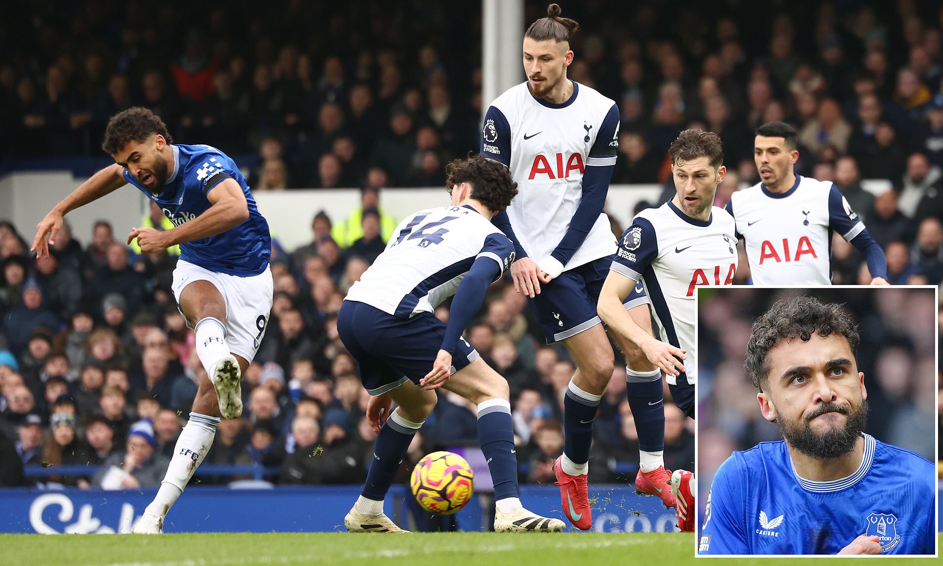 Dominic Calvert-Lewin is left in limbo as Everton offer new deal to two ...