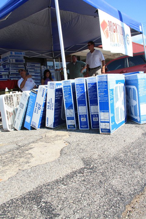 Salvation Army and Fans 4 Oklahoma fan drive underway; here’s how to help