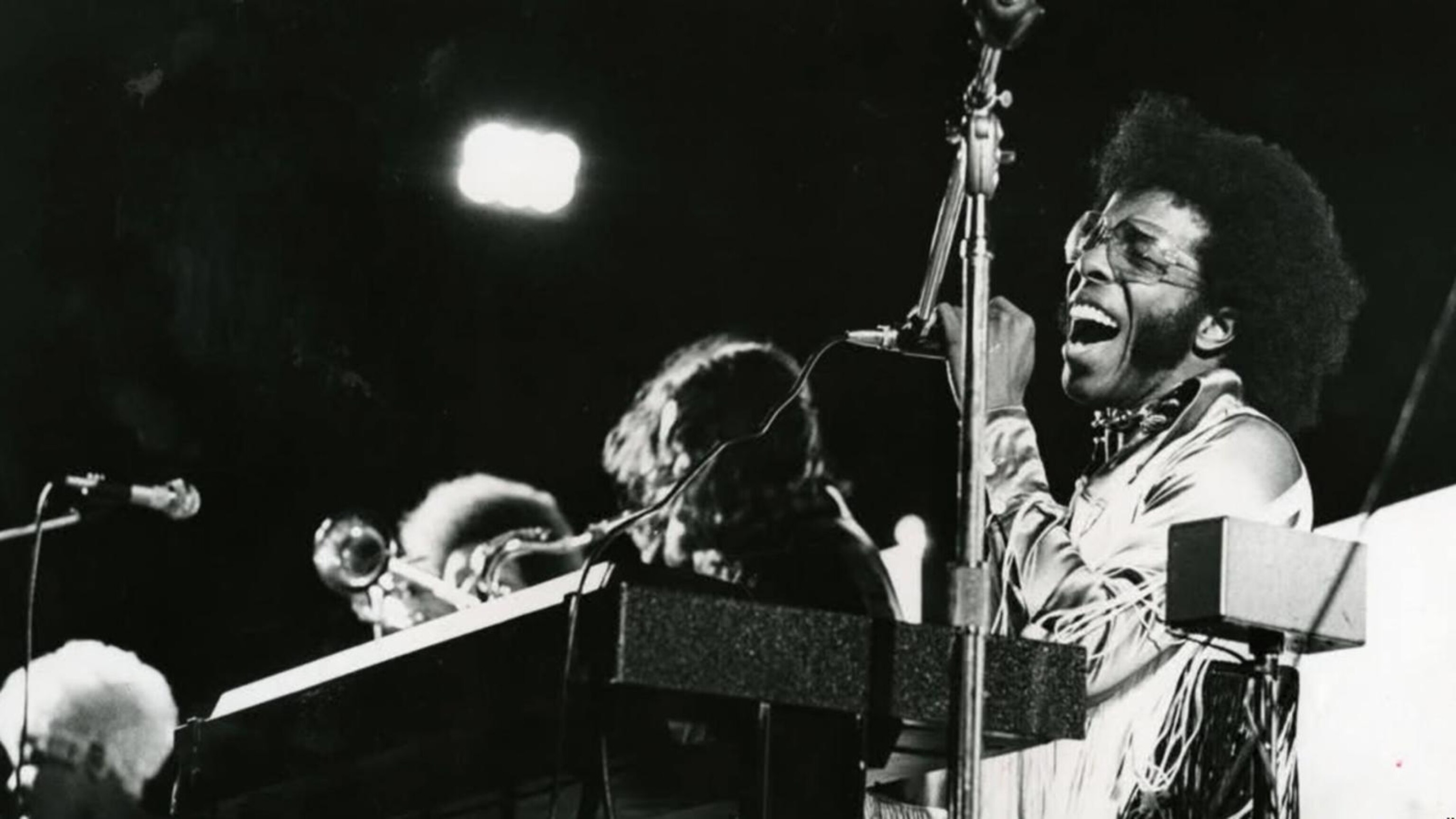 Sly Stone, pioneering leader of funk band Sly and the Family Stone ...