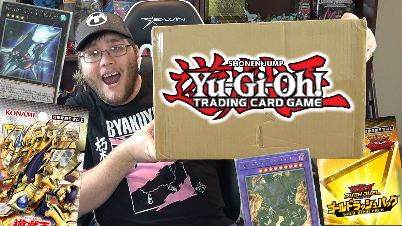 Giant Yu-Gi-Oh! Box From Japan! Dimension Force Box + Exclusive Packs