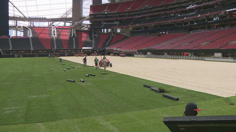 Mercedes-Benz Stadium installing real grass for FIFA Club World Cup