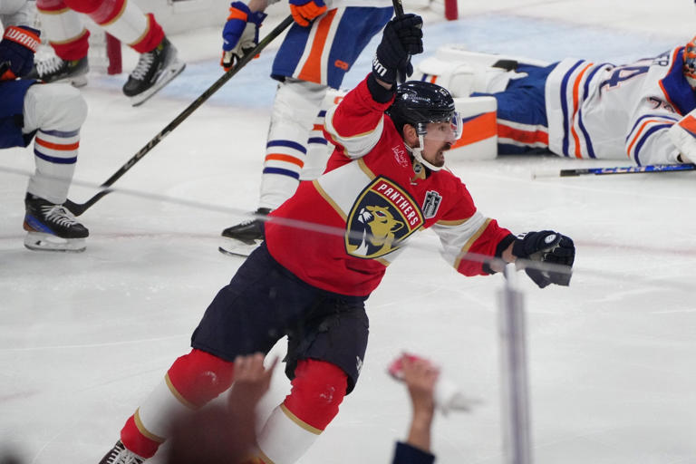 Panthers’ Marchand: oldest to score in first three games of Stanley Cup ...