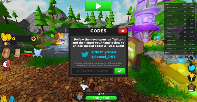 Treasure Quest Codes (June 2025)
