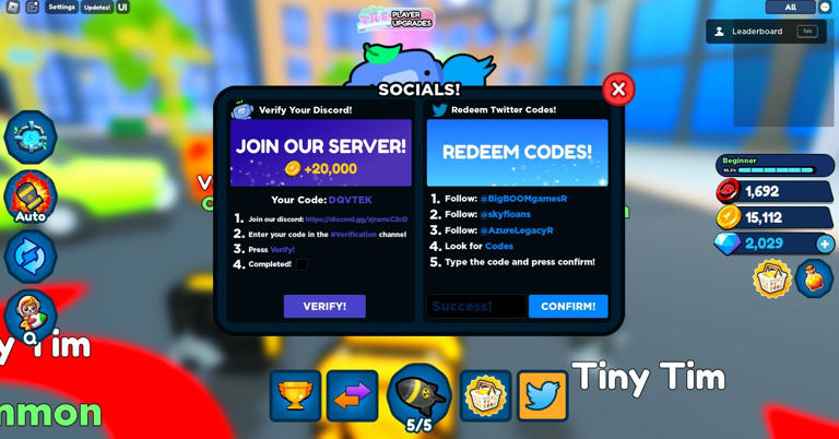 Nuke simulator codes