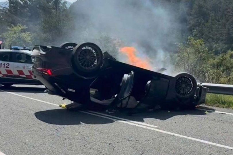 Phat Lads owner dodges death after escaping fireball Audi RS6 in horror ...