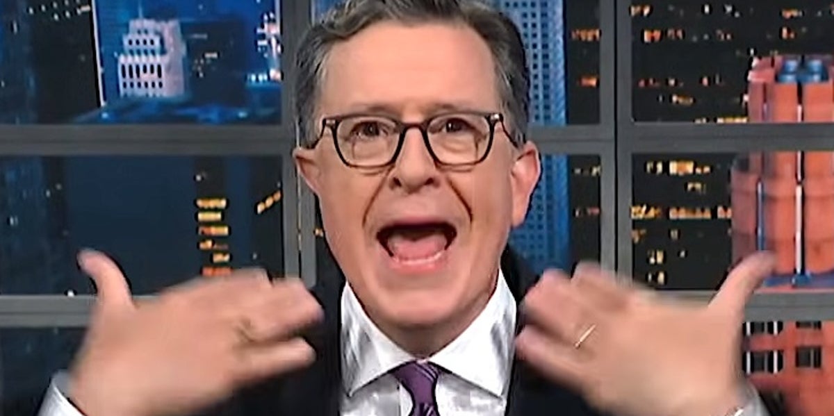 'Look At His Dumb Face!': Stephen Colbert Trolls Trump Over Truly ...