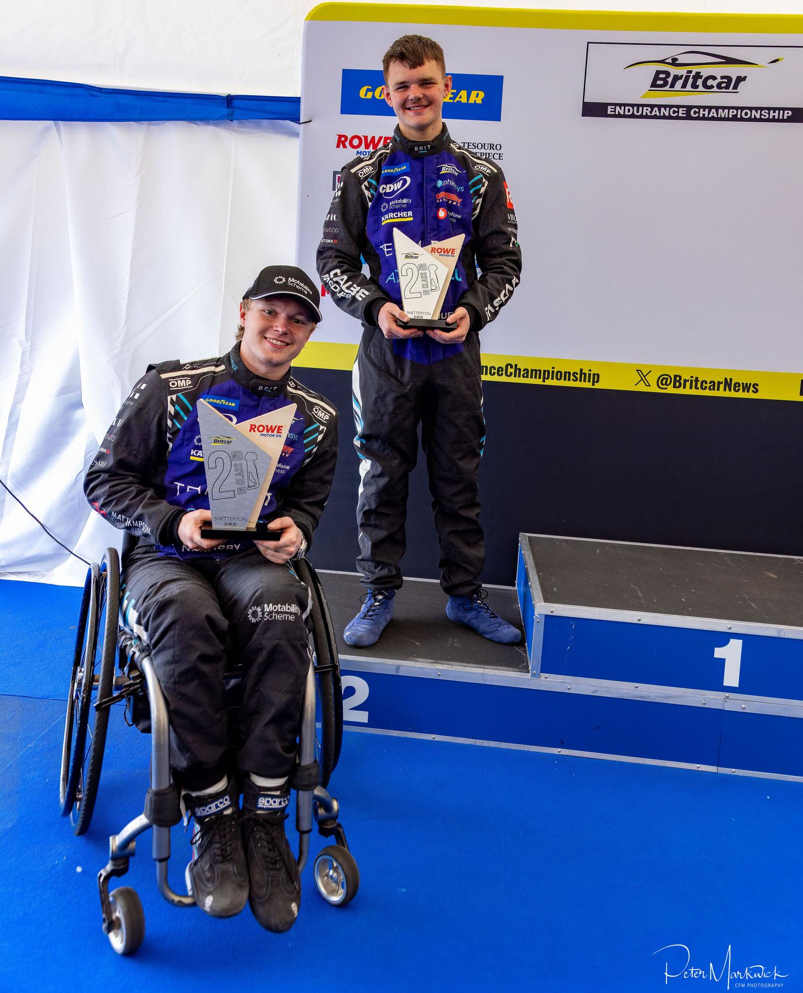 It’s podiums again for Northamptonshire racing drivers
