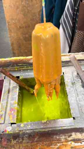 Candle Wax Dipping and ASMR Candle Making