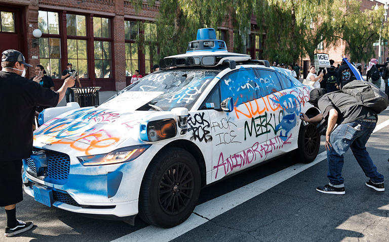 Why Waymos Have Been Vandalized by Protesters