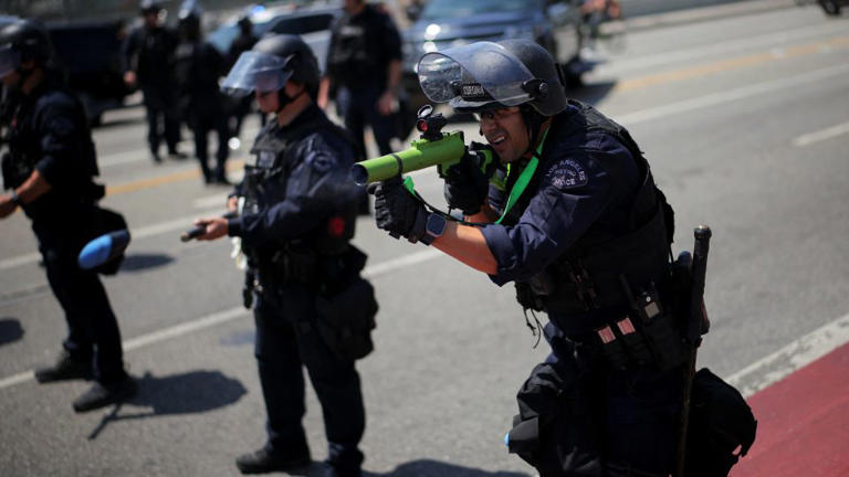 A look at the ‘less lethal’ weapons authorities used to crack down on ...