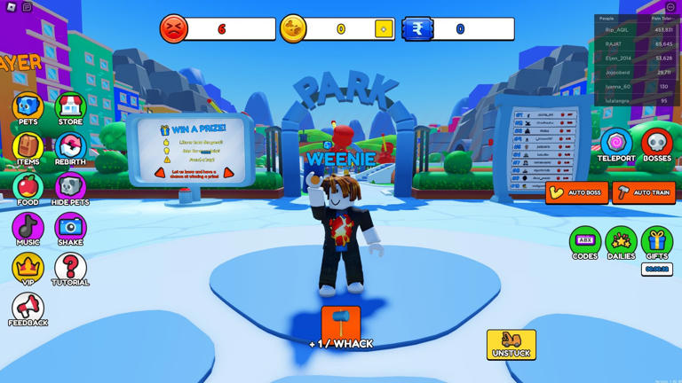 Pain Simulator Codes (June 2025)