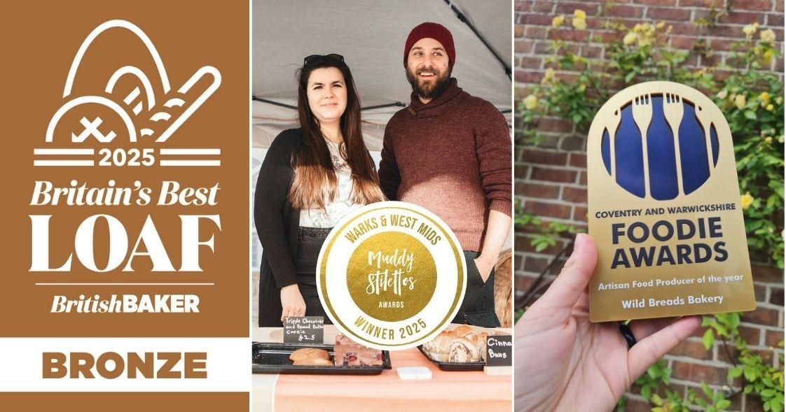 Wild Breads Bakery in Nuneaton wins three prestigious awards in just two months