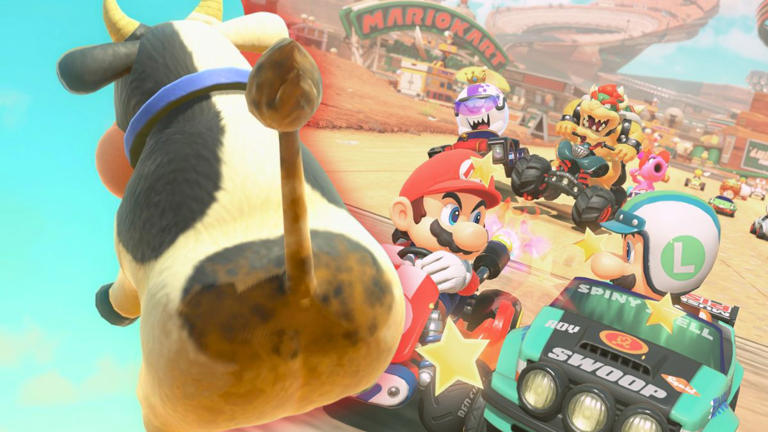 Mario Kart World’s Dirty Cow Butt Sparks Reactions from Fans and a Real ...