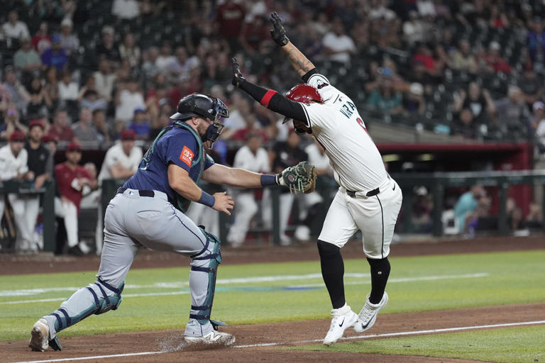 Naylor hits grand slam in 11th and Diamondbacks recover to beat ...