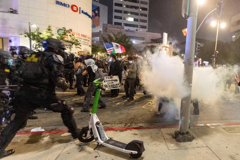 LA protests have cost the city nearly $20 million in police overtime ...