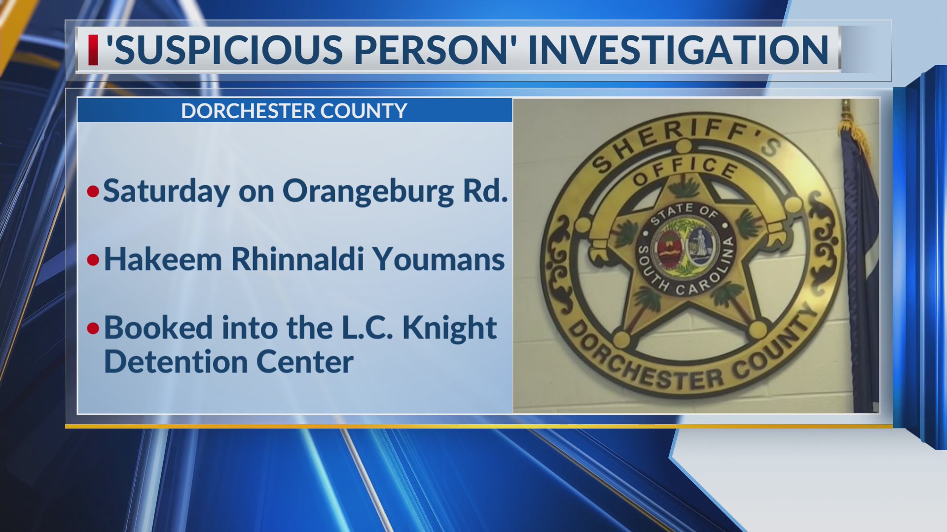 'Suspicious person' investigation yields arrest in Dorchester County