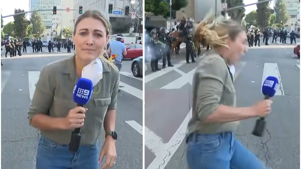 Australian journalist shot while reporting protests in LA shares ...