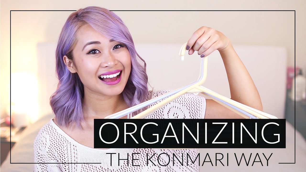 How I organize my closet the KonMari way