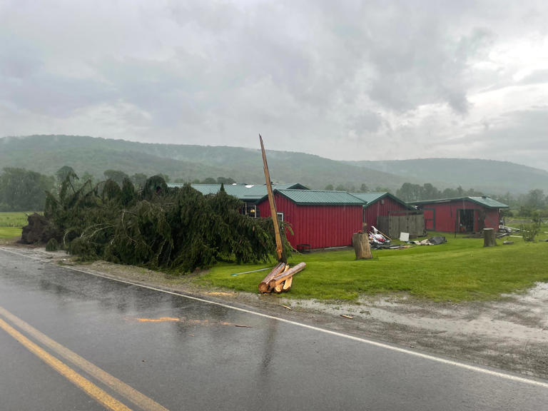 PHOTOS: Apparent tornado rips through parts of Great Valley in ...