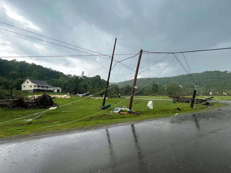 PHOTOS: Apparent tornado rips through parts of Great Valley in ...