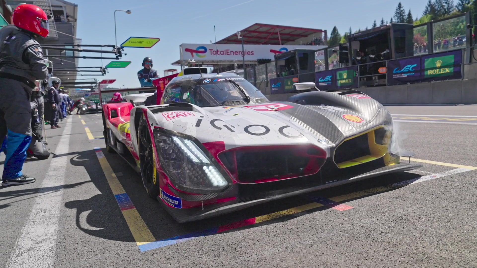 FIA WEC in Spa - Garage and Pitlane