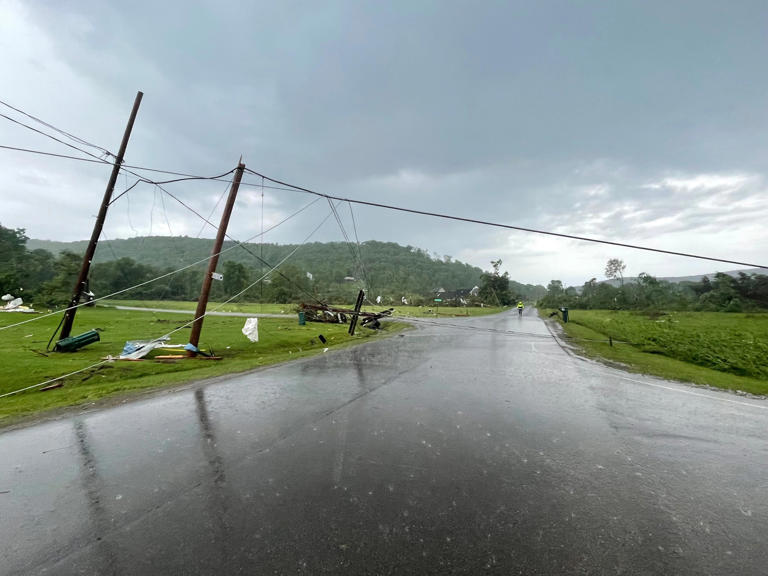 PHOTOS: Apparent tornado rips through parts of Great Valley in ...