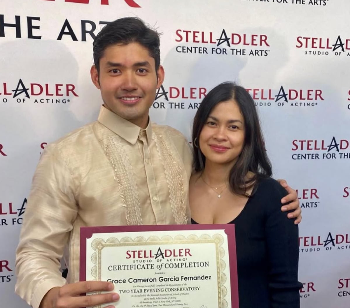 Grae Fernandez graduates from acting school in New York