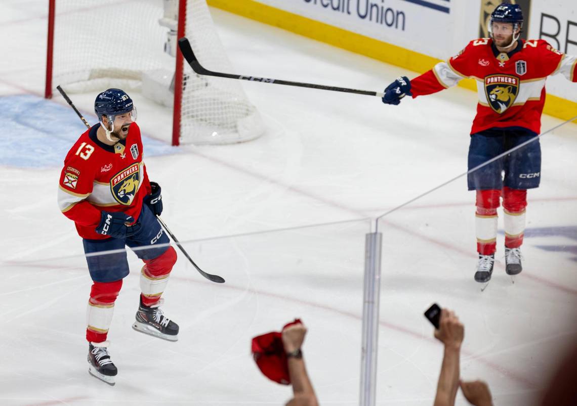 Reinhart's first goal of Stanley Cup Final a big one in Panthers' Game ...