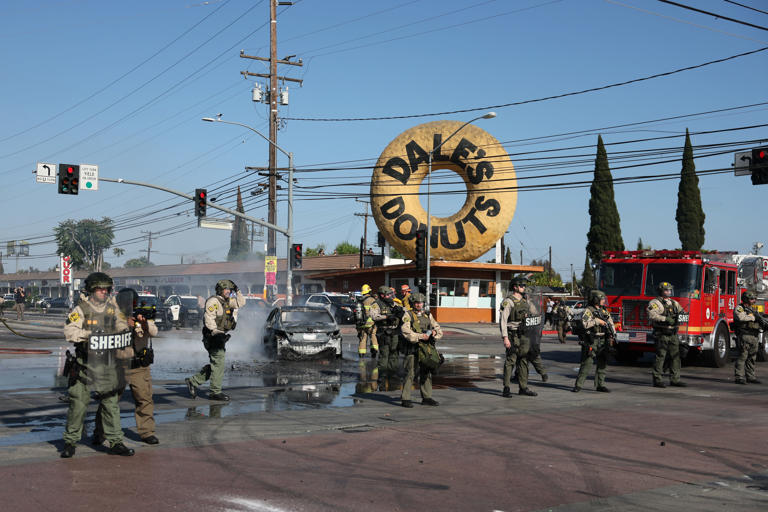 L.A. protests live updates: National Guard, Marine response expected to ...