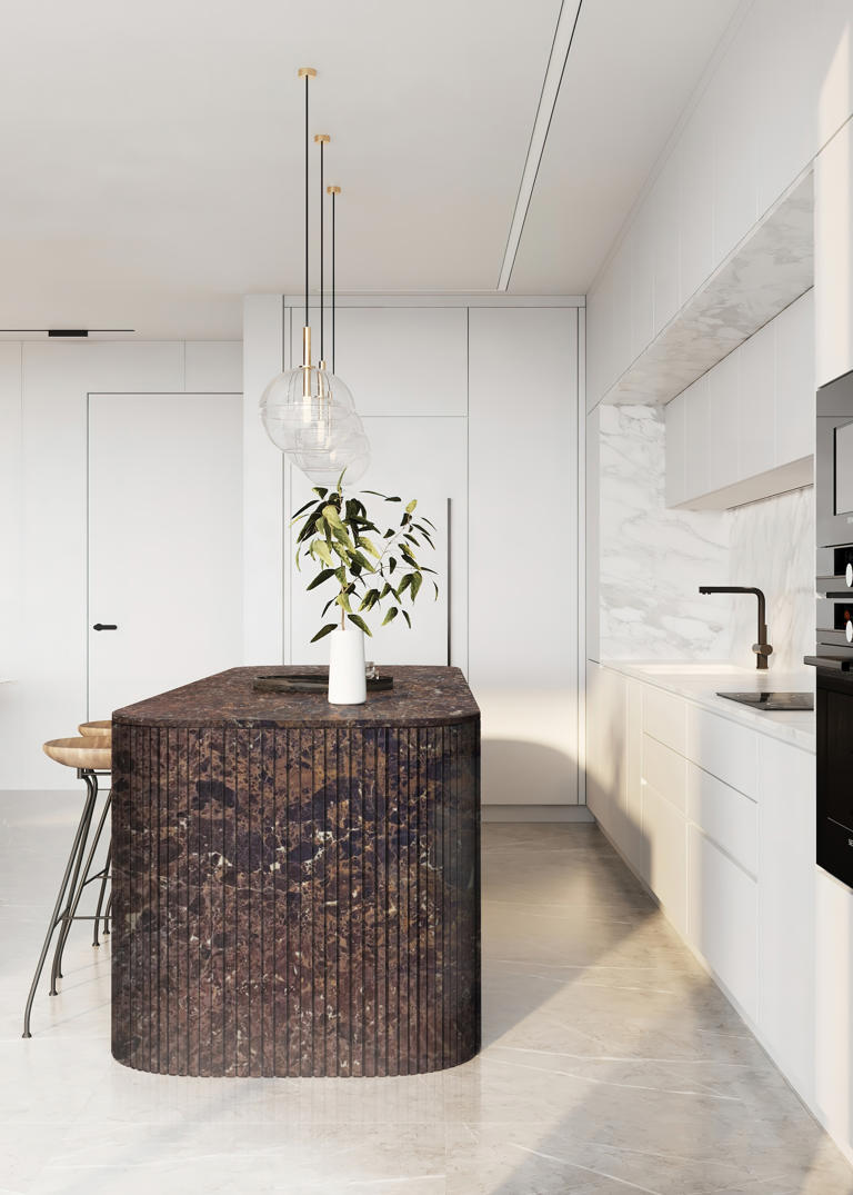 It's Settled: Curved Islands Look Good, Feel Expensive, and Save Space ...