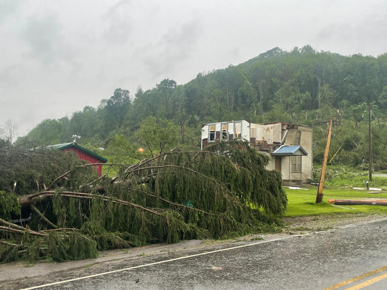 PHOTOS: Apparent tornado rips through parts of Great Valley in ...