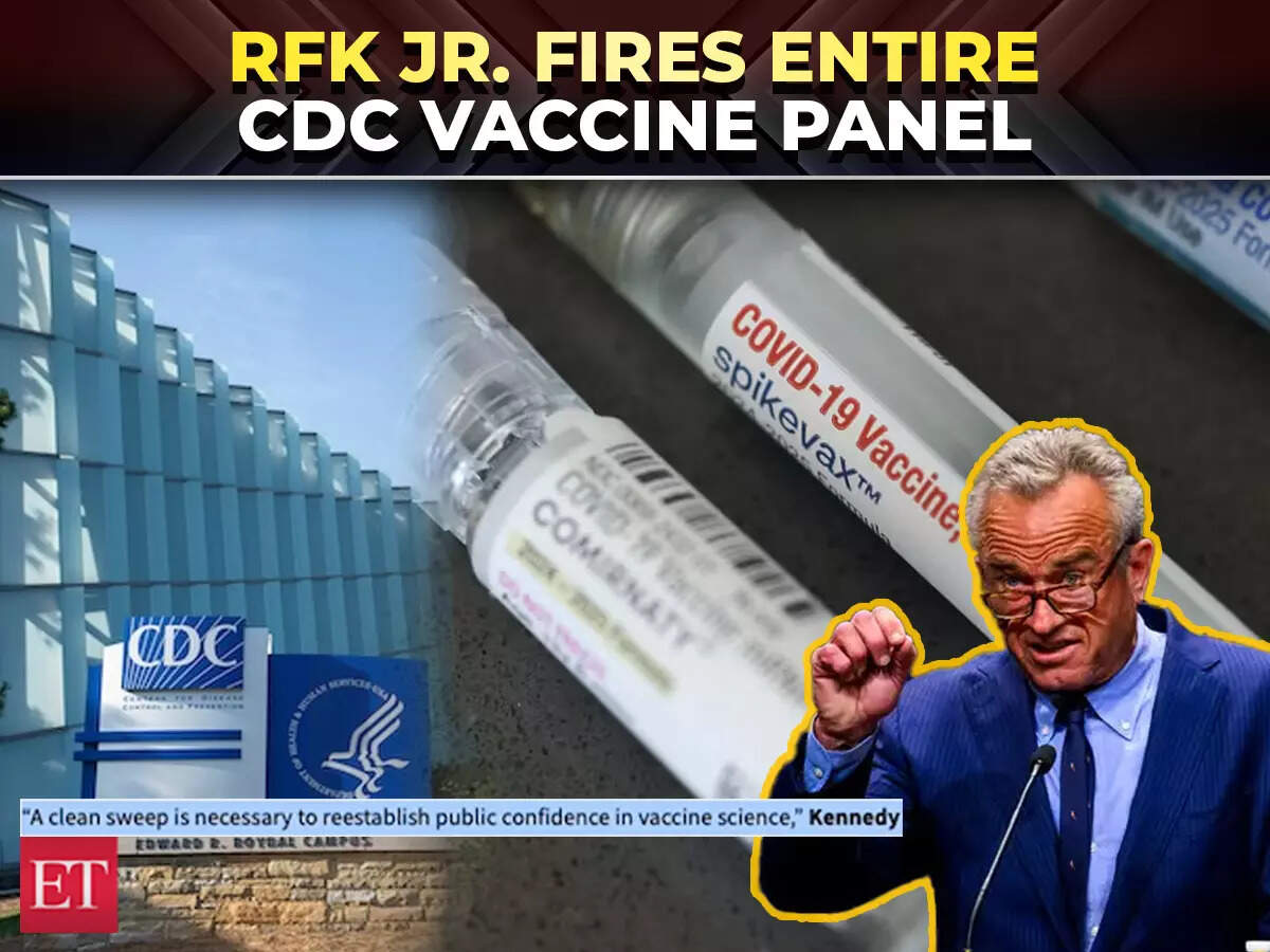‘Clean sweep was needed…’: RFK Jr. removes entire CDC vaccine panel ...
