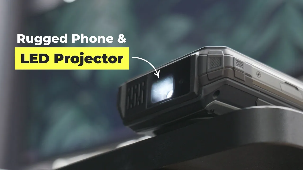 The First Rugged Phone with LED Projector - DOOGEE V Max Play!