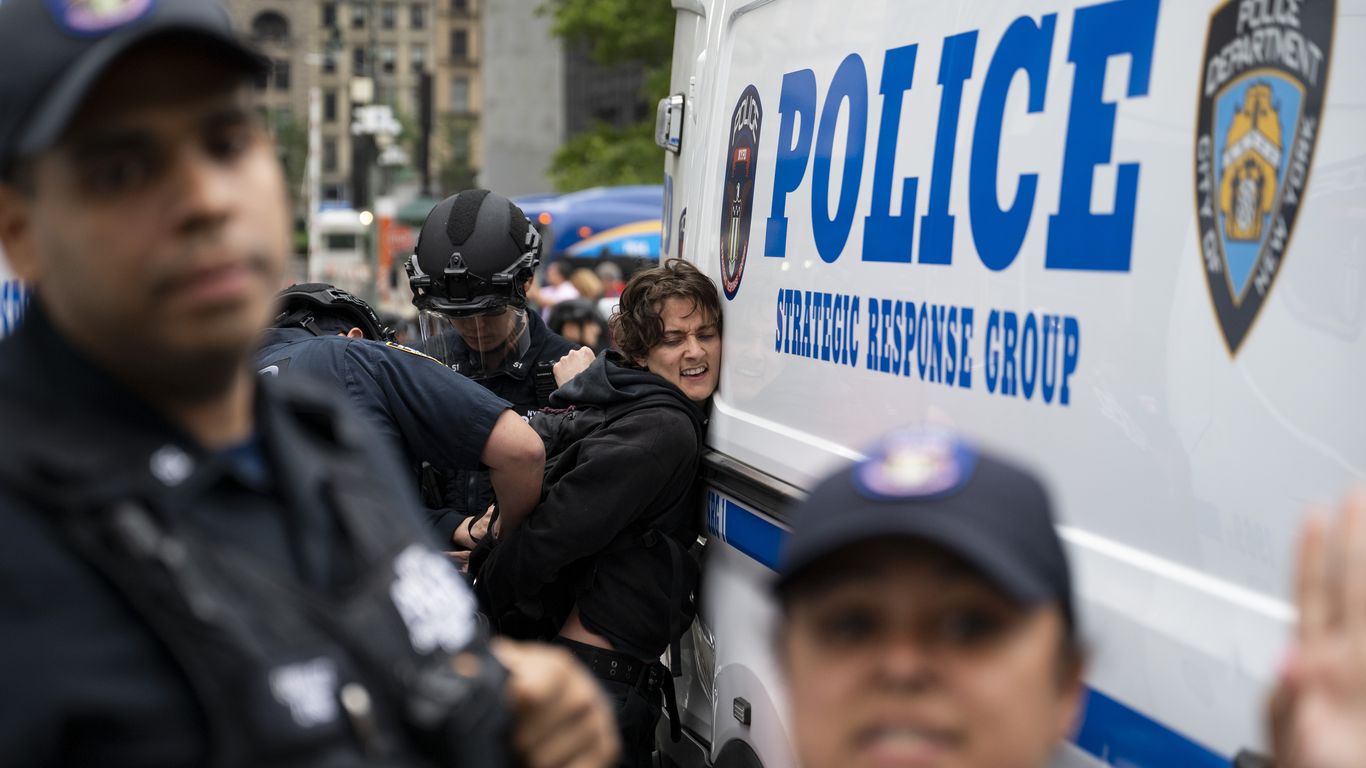 Over 20 arrested at Trump Tower rally as ICE protests spread across U.S.
