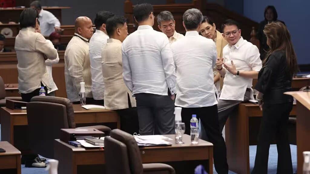 Escudero: After debates, he takes oath to lead Sara Duterte trial
