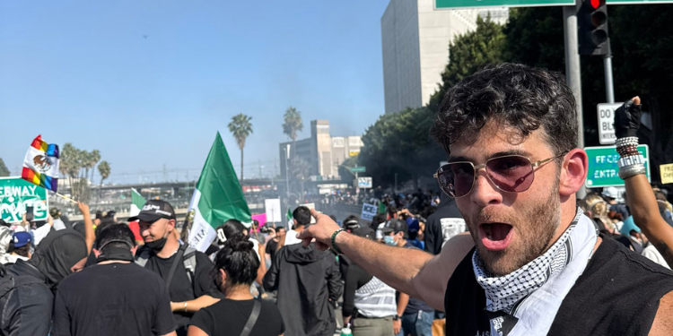 CNN Reporter Detained by LA Riot Police During a Live Coverage