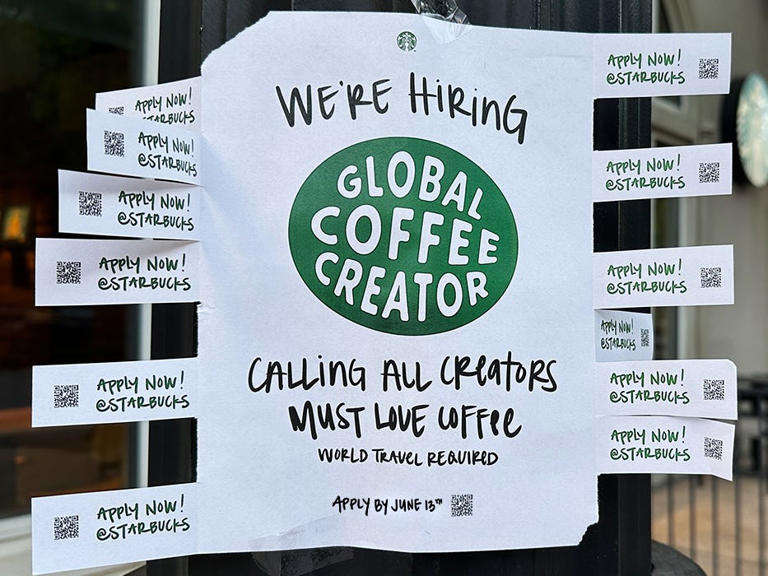 Starbucks is hiring 2 influencers for 'an epic year' of travelling the ...