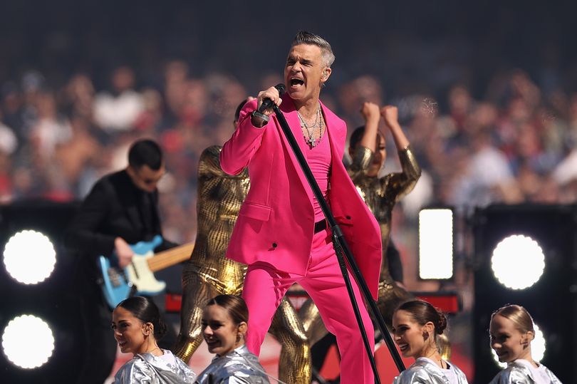 Robbie Williams at Manchester Co-Op Live setlist for 2025 tour