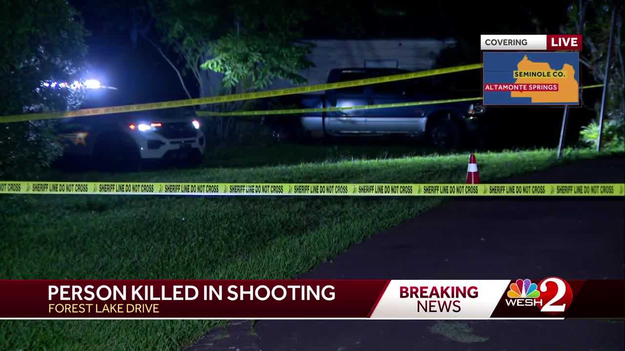 Deputies identify person killed in Seminole County shooting