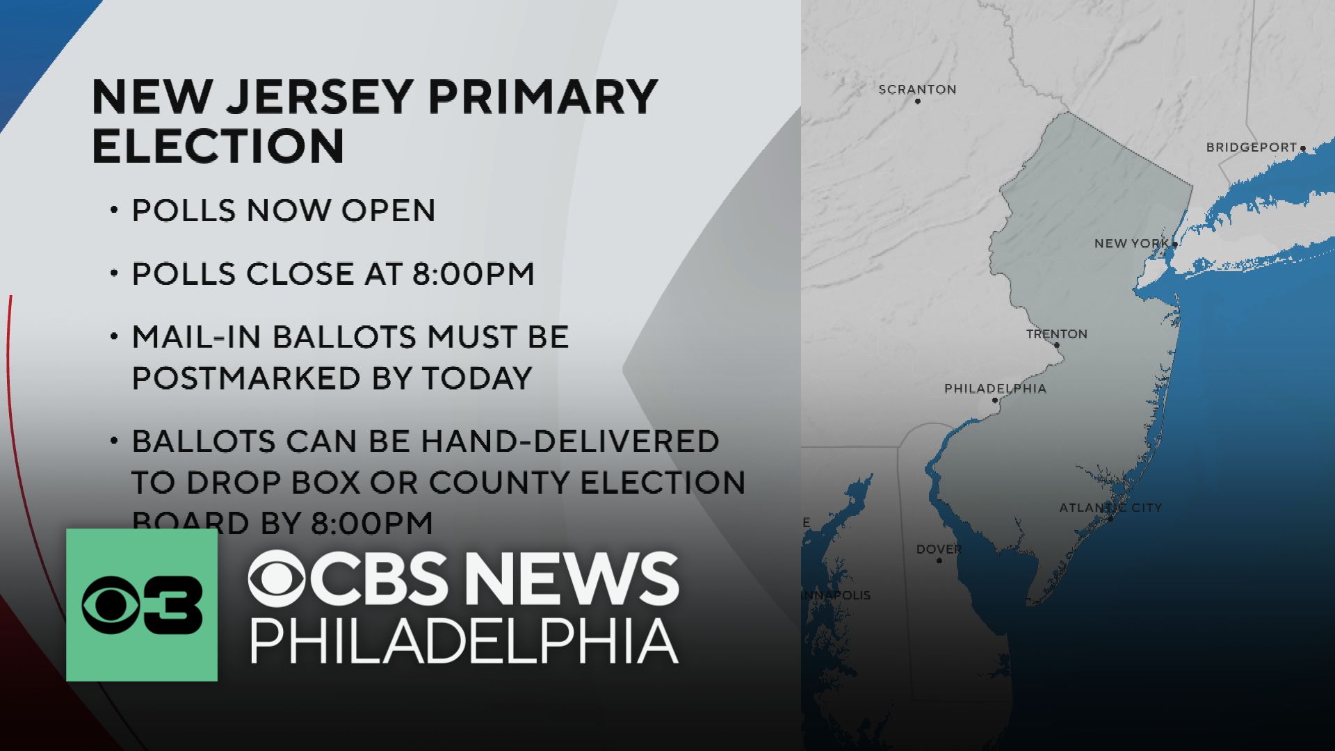 Slim turnout so far at Cherry Hill polling place as NJ primary underway