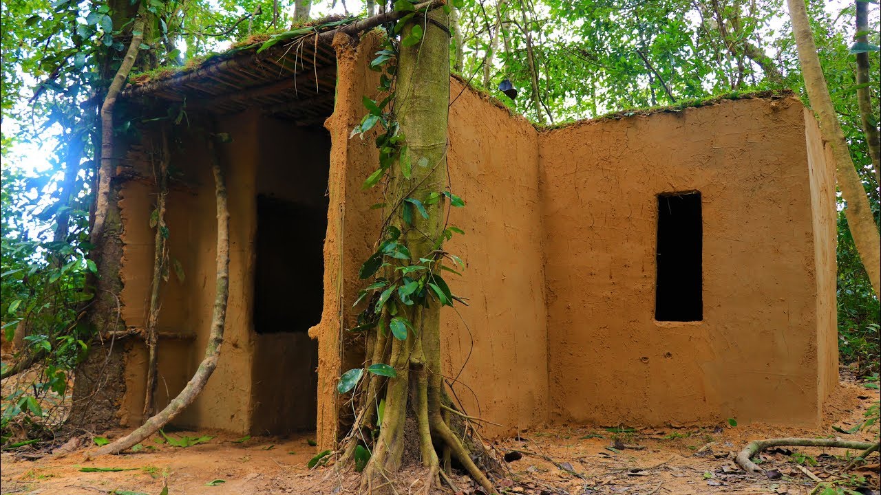 Building a Beautiful House with a Grass Roof