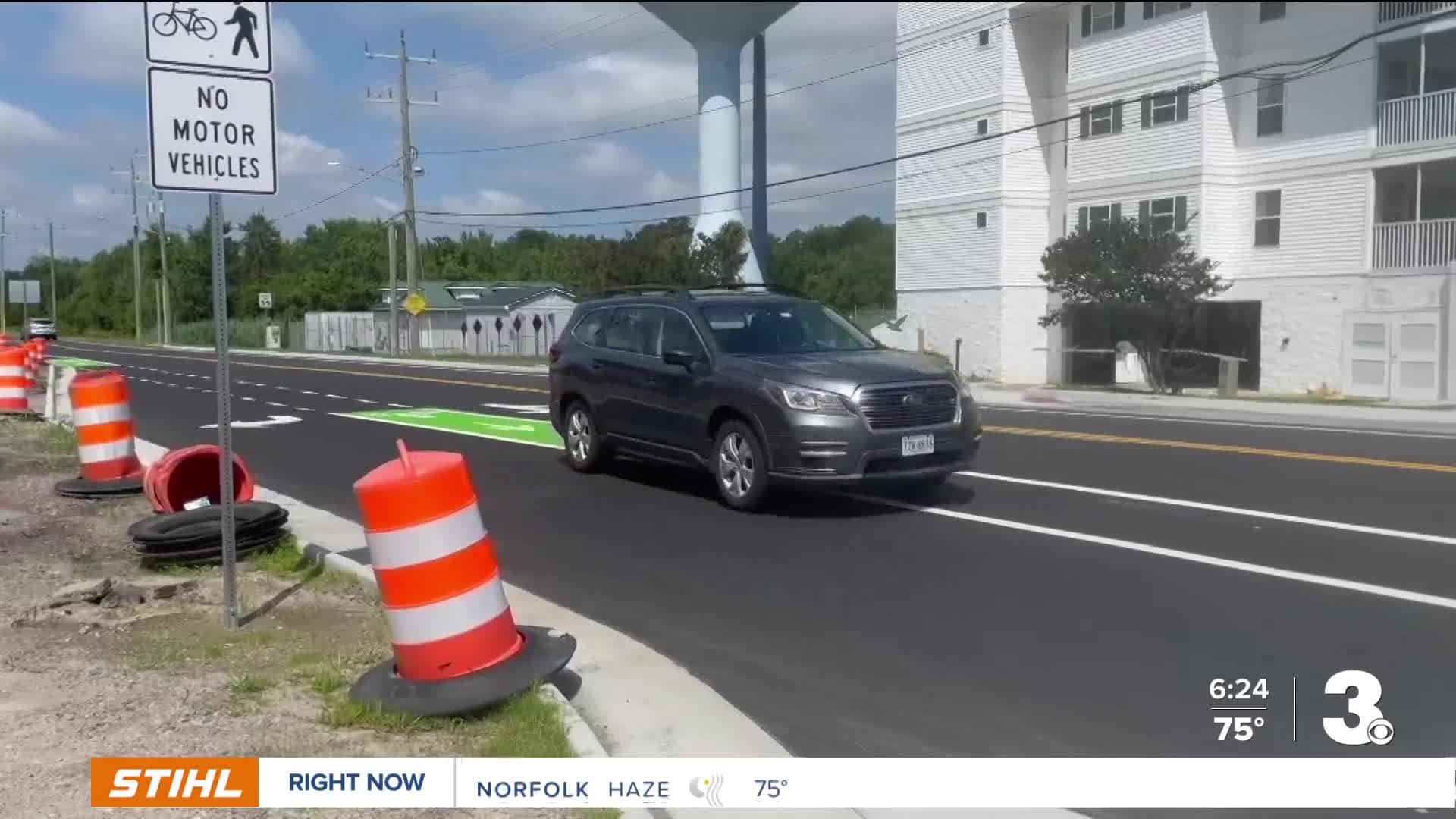 Road work on Sandbridge road complete, but you will still see crews in ...