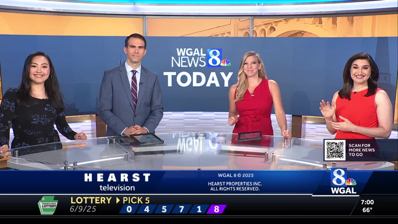 June 10: WGAL top stories, weather headlines