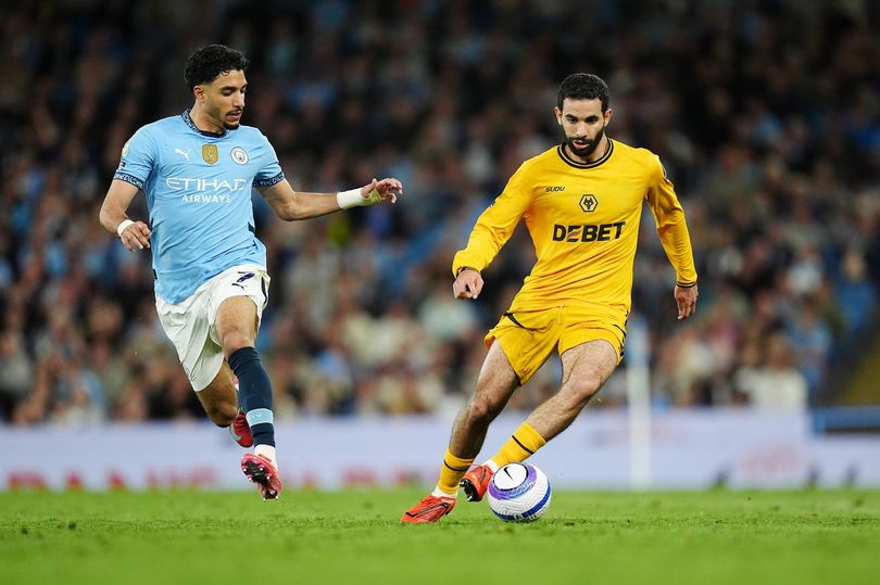 Manchester City complete £31m transfer of Rayan Ait-Nouri from Wolves