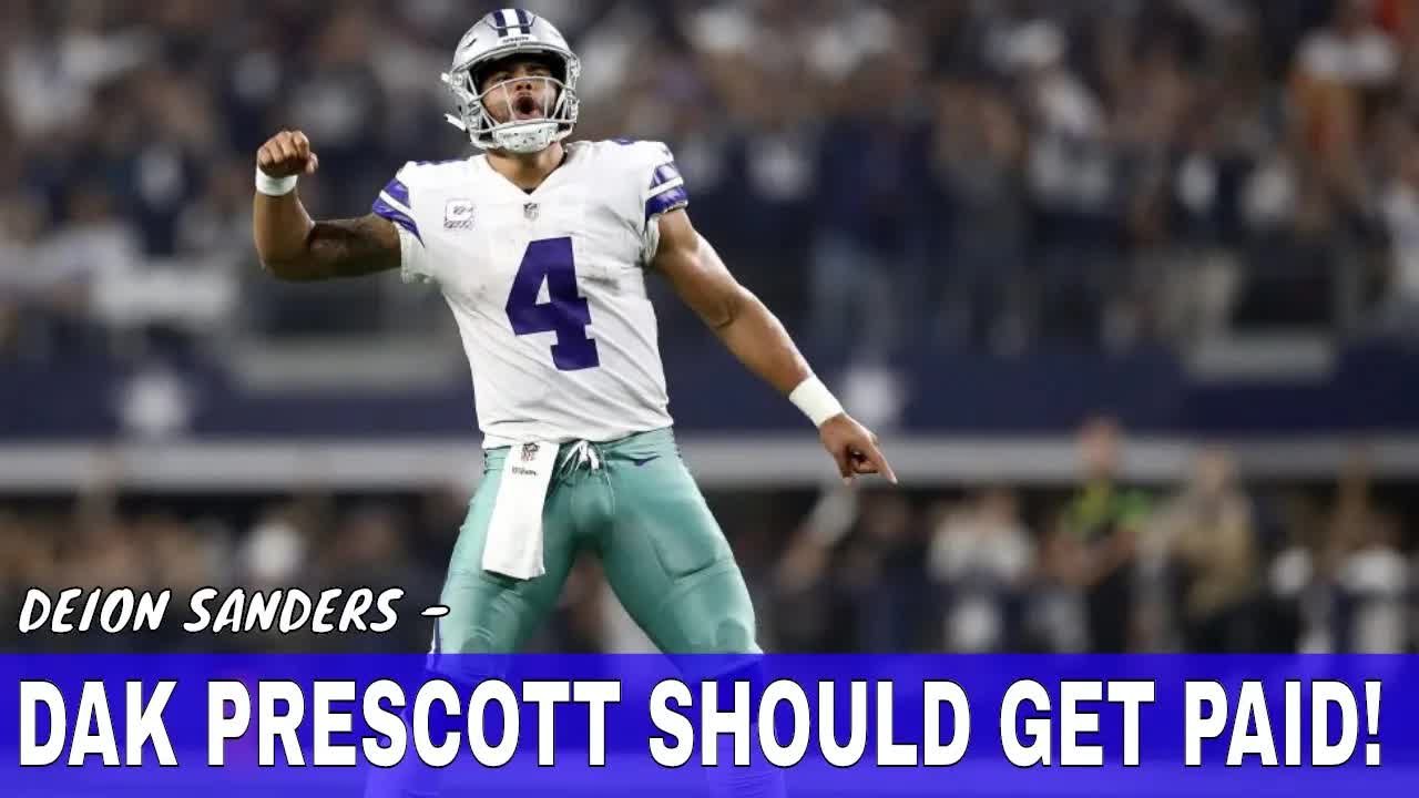 law nation sports: deion sanders on dak prescott's contract! cowboys ...