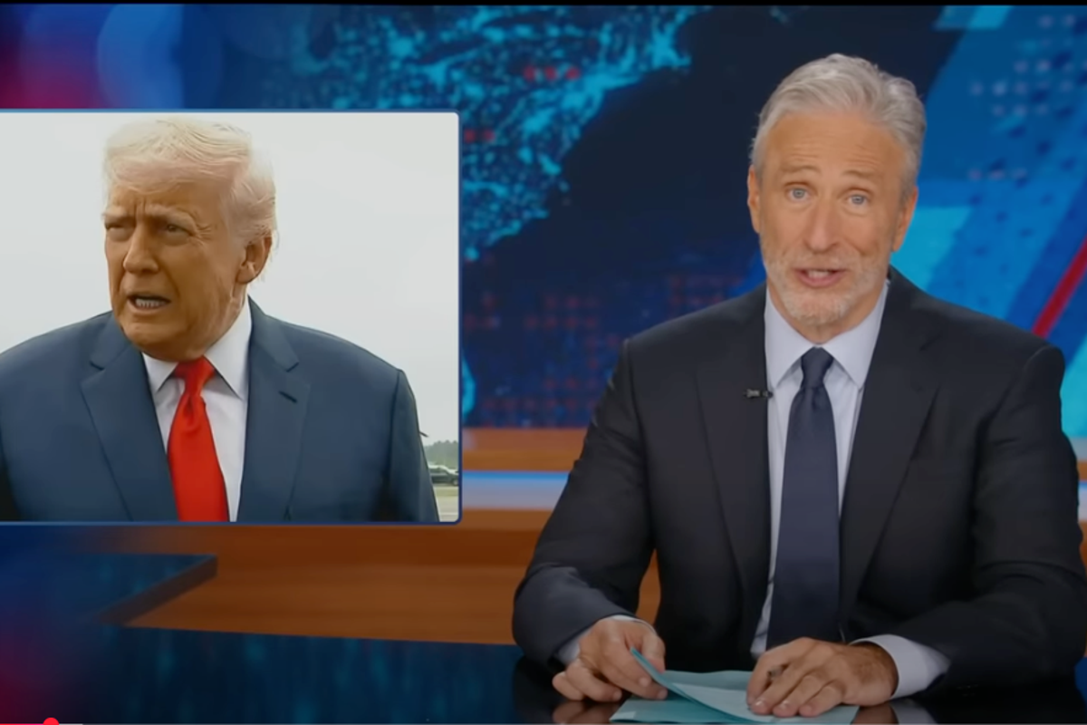 ‘Trump happily lights the fuse’: Jon Stewart blasts president’s role in ...