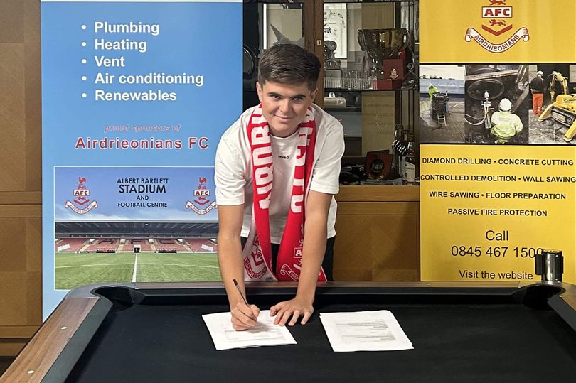 Former St Mirren kid joins Airdrie as boss hails 'exciting' signing ...