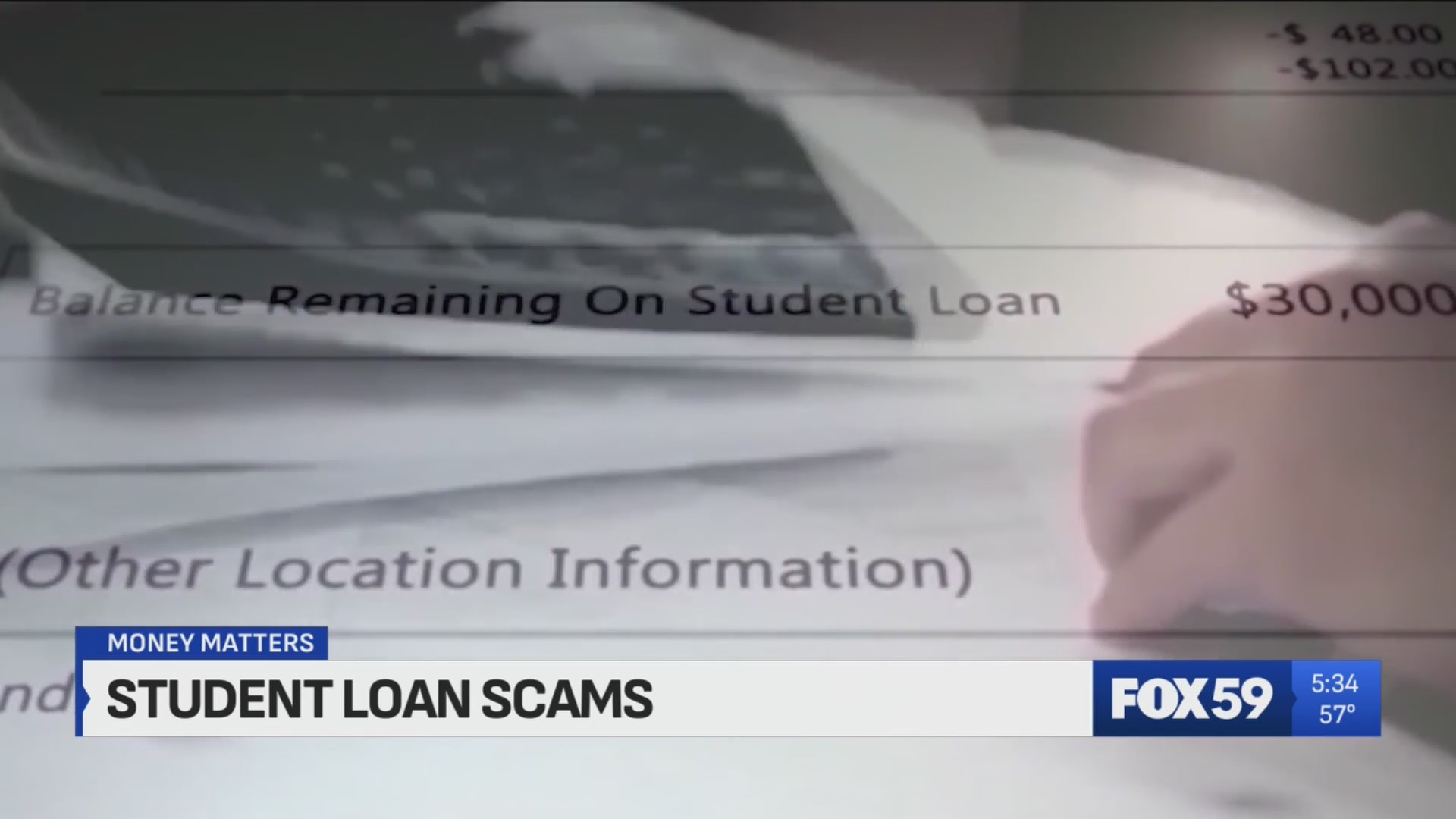 Money Matters: Avoid student loan relief scams