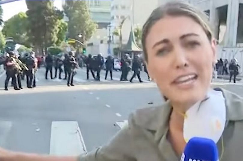 Reporter shot by ICE agents during LA protests breaks silence on ...